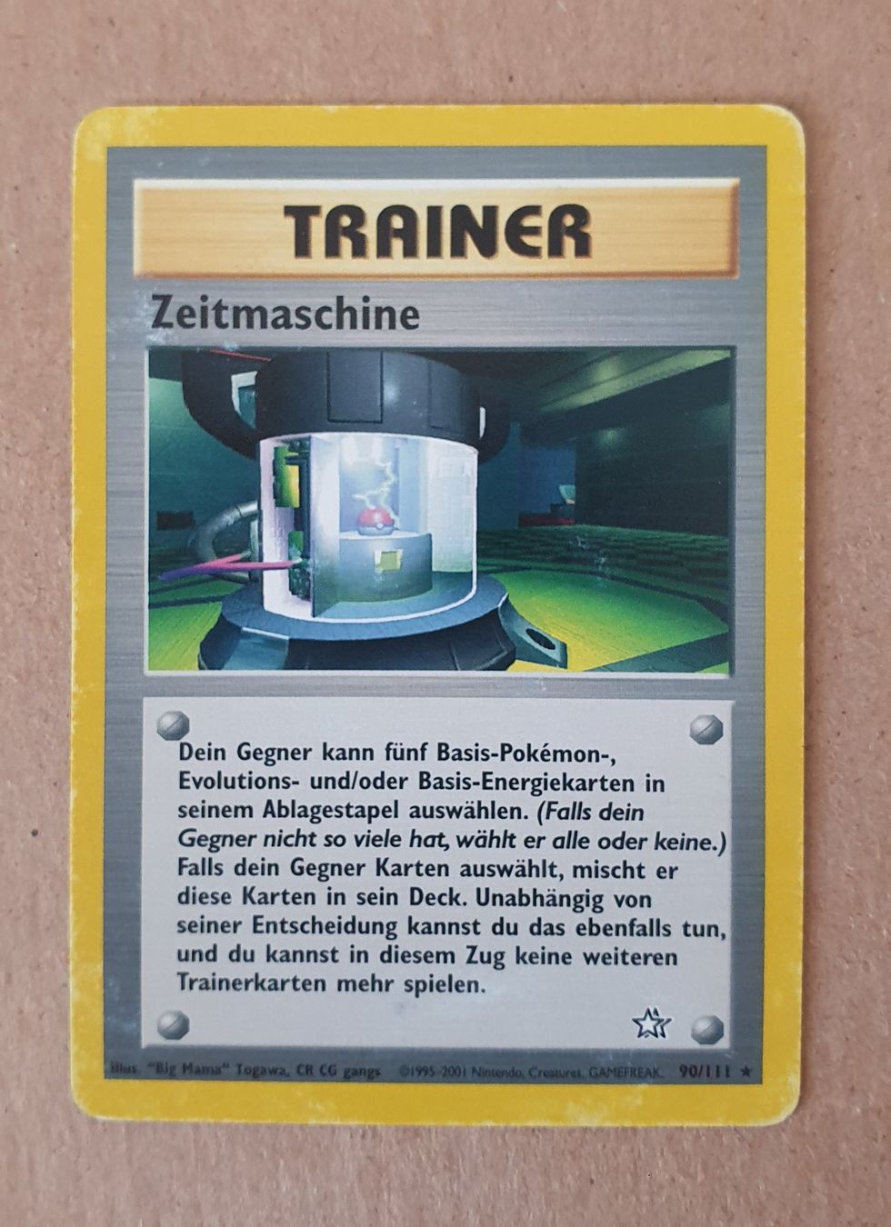 Pokémon Trainer Zeitmaschine 90/111* selten, DE, 1995-2001 (Gebraucht ...