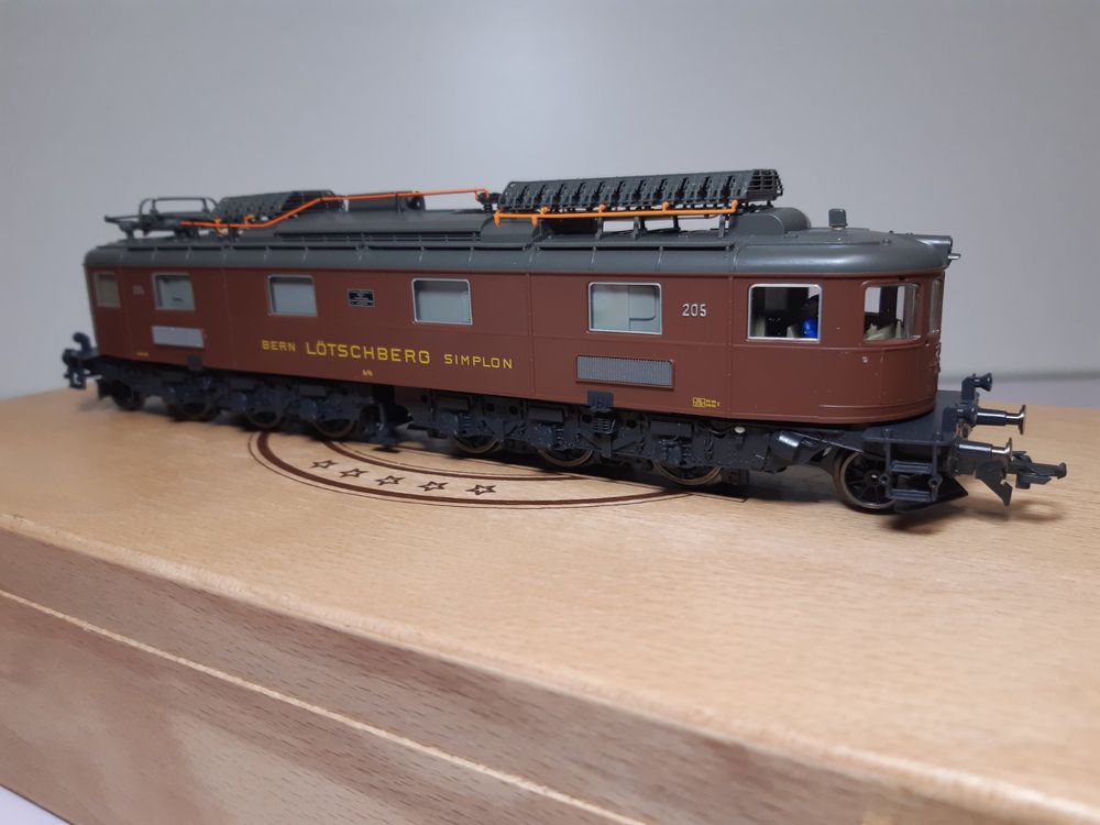 Roco 43855 E-Lok Ae 6/8 BLS Nr. 205 H0 WS Analog Museums-Ed. (Neu ...