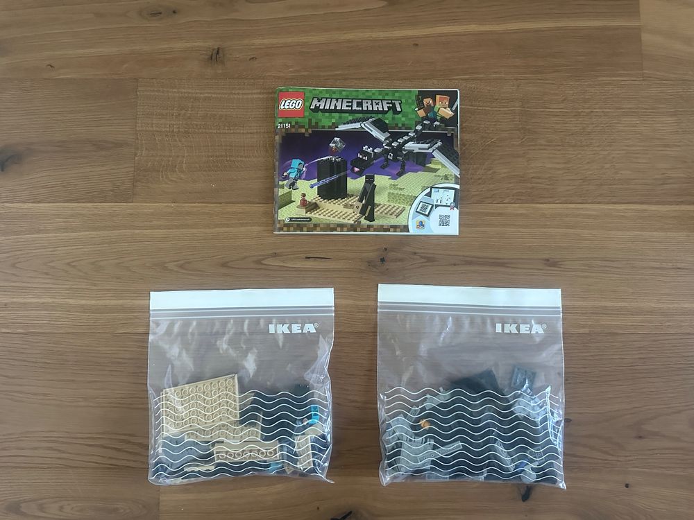 LEGO Minecraft - Das End-Welt-Duell (71151) - Komplett! (Gebraucht) in ...