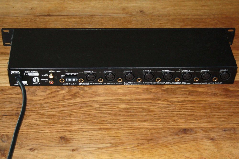 Rolls RM81 MIXMAX 8-Kanal Audio-Mischer | Kaufen auf Ricardo