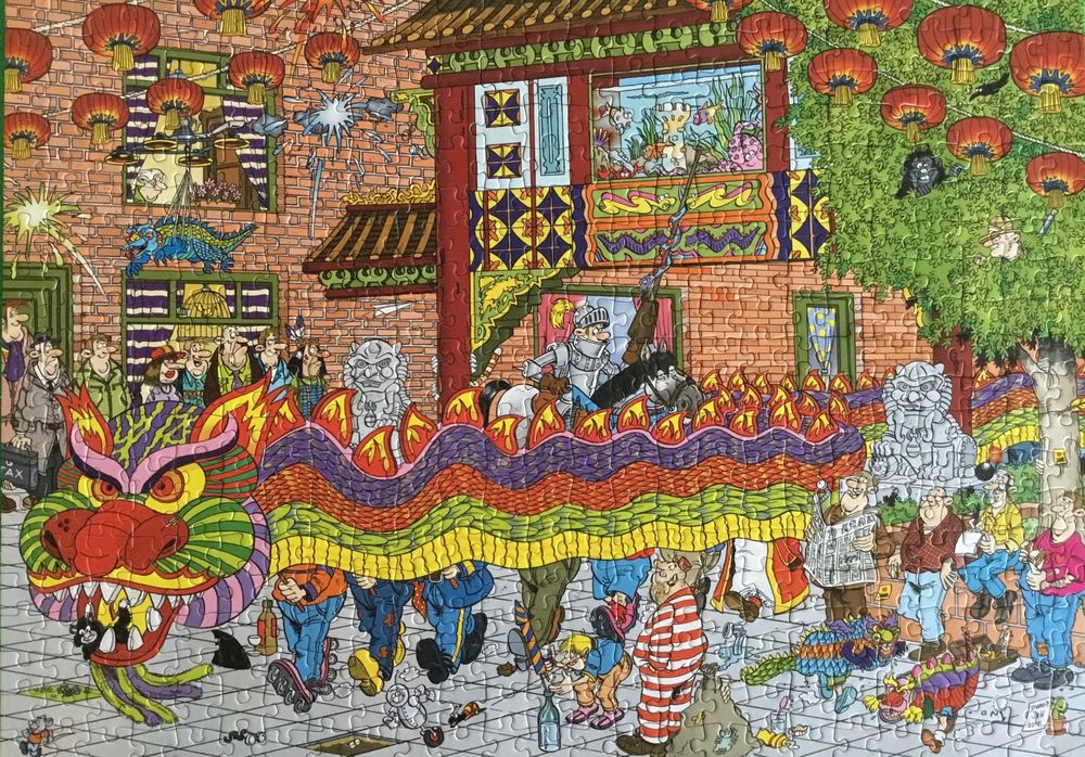 Comic Puzzle 500 Teile | Kaufen auf Ricardo