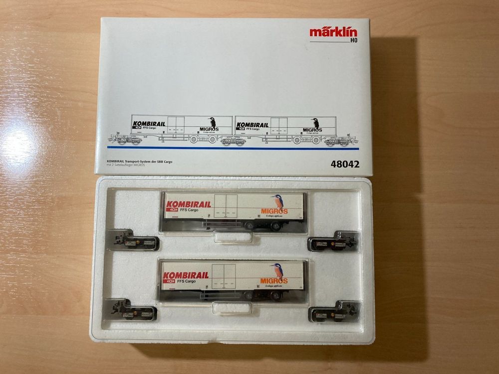 Märklin H0 48042 Kombirail SBB Migros (Gebraucht) in Neukirch a.d. Thur ...