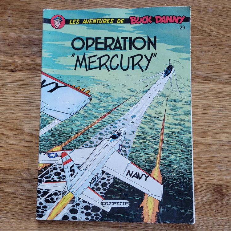 BD Les Aventures De Buck Danny 29 Opération ''Mercury'' | Kaufen auf ...