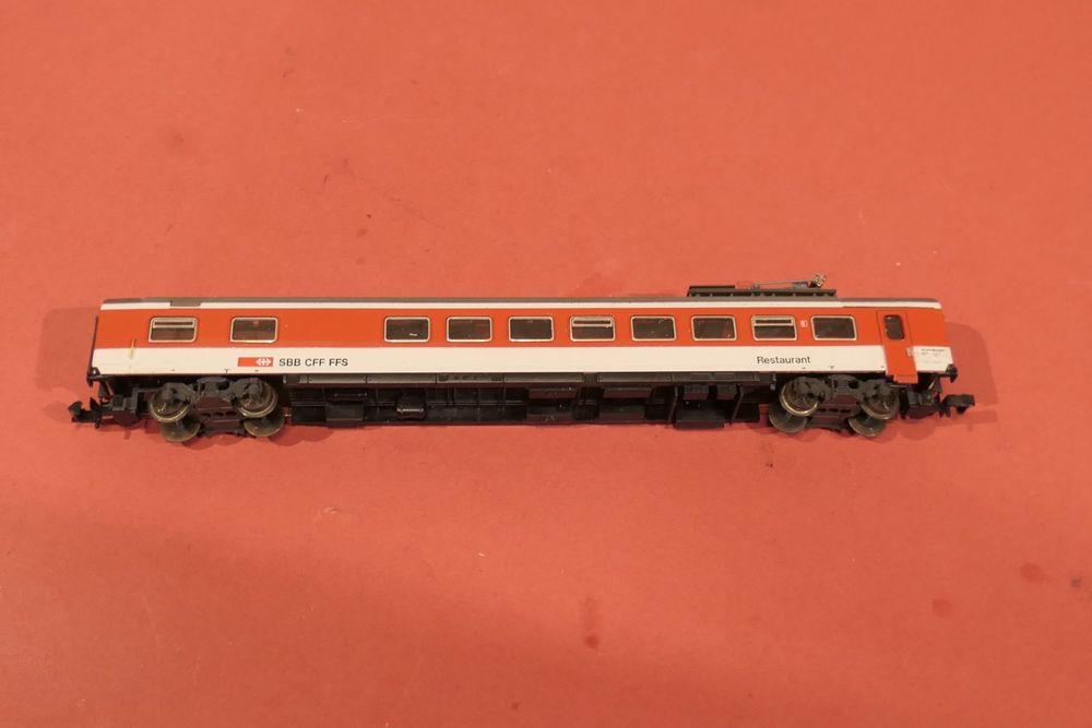 Roco SBB Schnellzug-Speisewagen (Restaurant) Typ EWR IV | Kaufen auf ...
