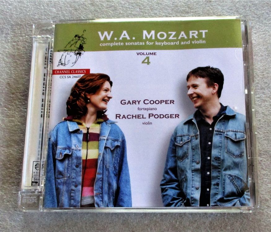 RACHEL PODGER/W.A. MOZART - Sonatas - SACD (Gebraucht) in Lichtensteig ...