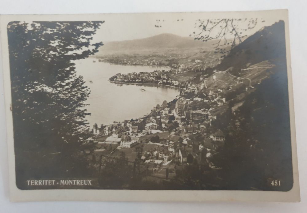 AK Montreux-Territet 1911 (Gebraucht) in Wallisellen für CHF 5 – mit ...