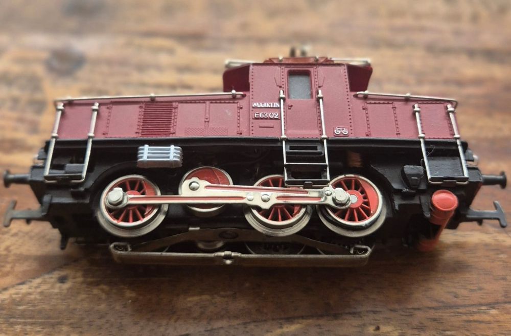 Märklin 3001 Elektrolok E-Lok rot BR E63 02 DB (Neu (gemäss ...