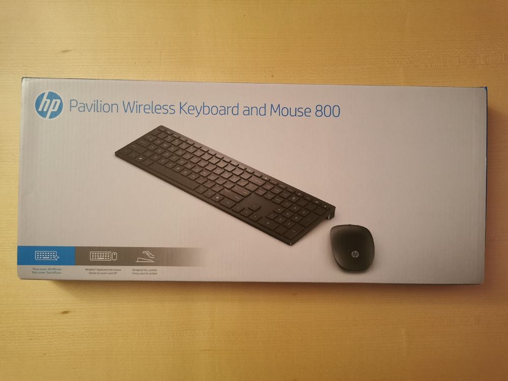 HP Pavilion Wireless Keyboard and Mouse 800 NEU (Neu und ...