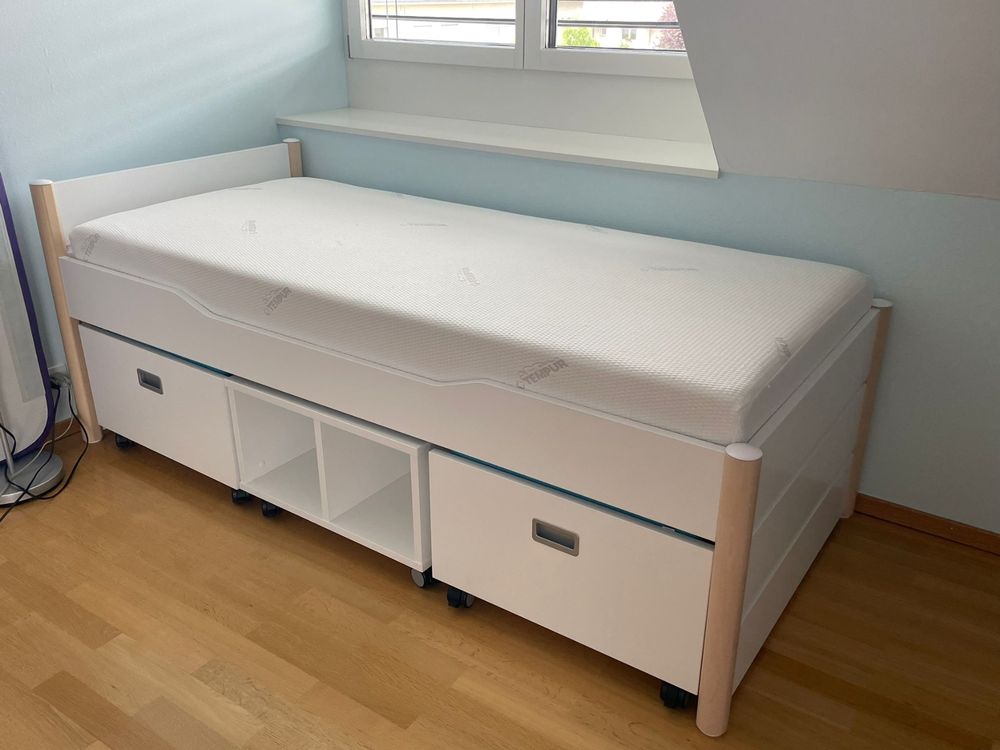 Paidi Kojenbett Ylvie mit Unterstell-Elementen 90x200cm | Kaufen auf ...
