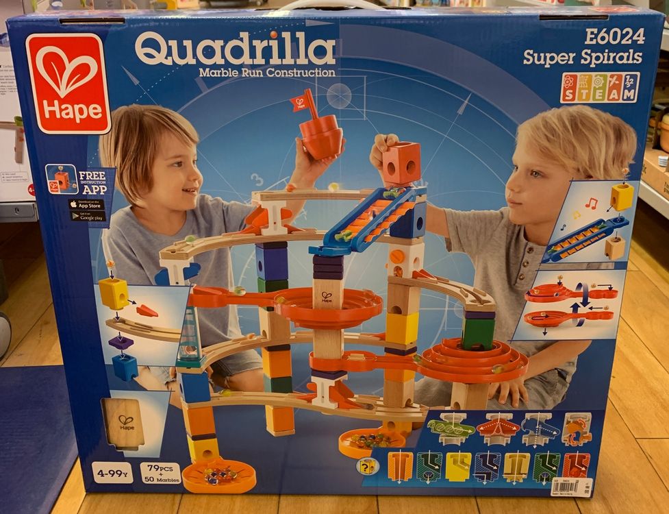 Murmelbahn, Hape Quadrilla Super Spiralburg | Kaufen auf Ricardo