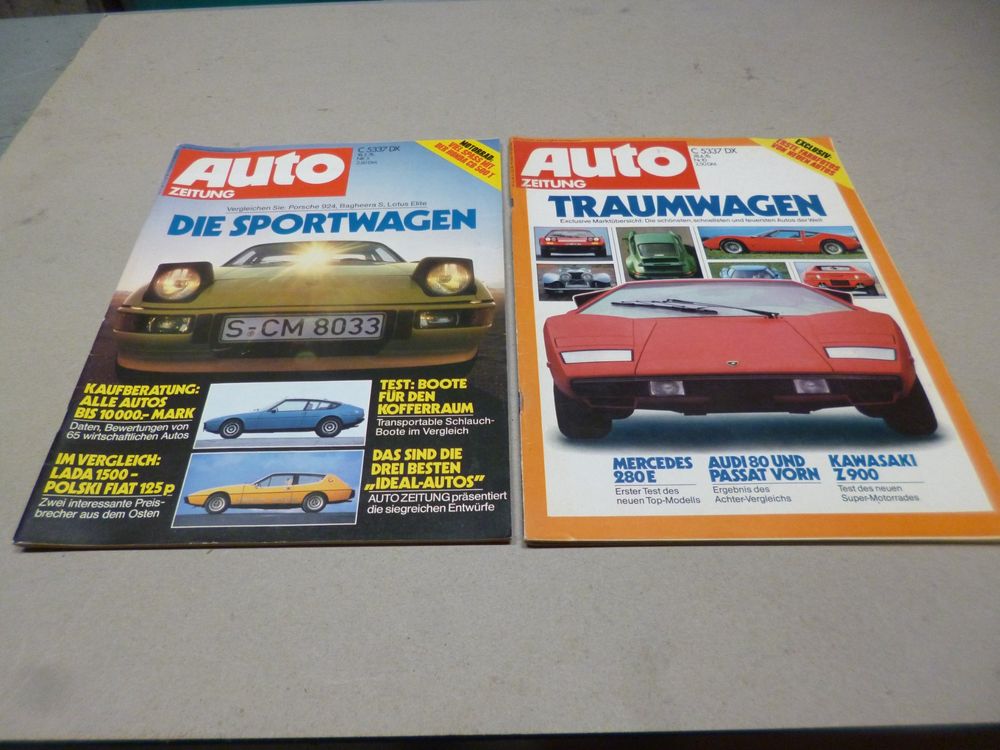 Auto Zeitung Zeitschrift 6 Stk. aus den 70er Jahren (Gebraucht) in ...