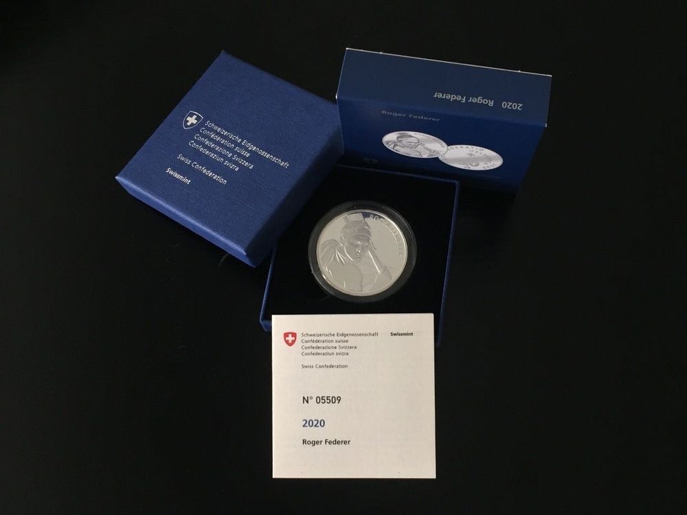 20 Franken 2020 Roger Federer PP (Neu und originalverpackt) in Tägerwilen für CHF 79 – mit ...