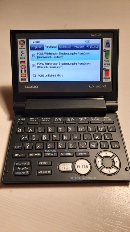 CASIO Übersetzer EX word mit PONS Wörterbuch (Gebraucht) in für CHF 10 ...