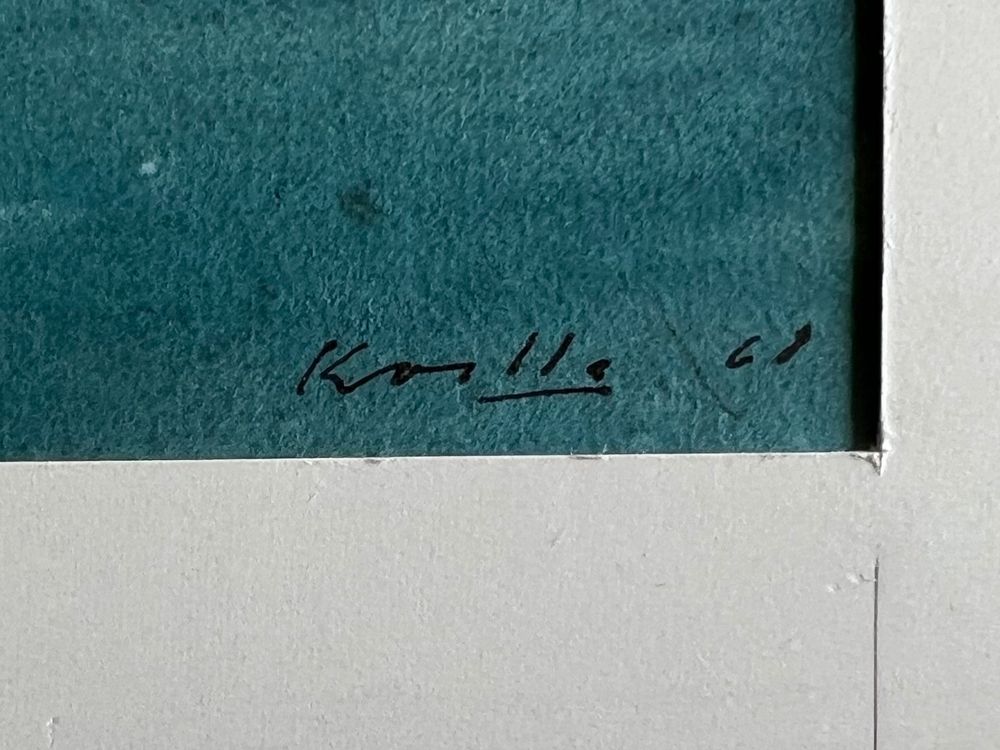 Alfred KOELLA, Kriegsschiff Aquarell (Gebraucht) in Zürich für CHF 5 ...