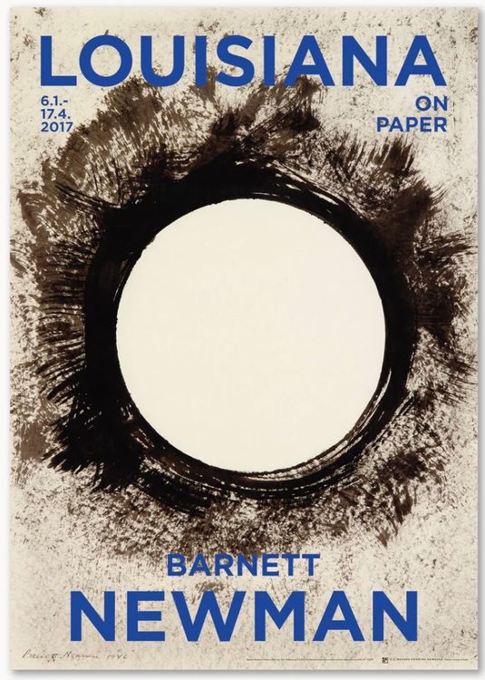 Barnett Newman - Plakat Ausstellung in Kopenhagen (Gebraucht) in Bern für CHF 120 – mit ...