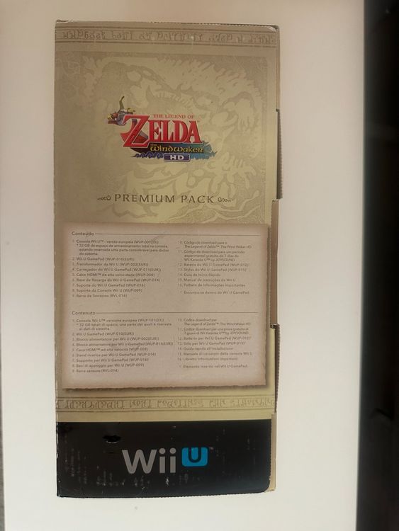 Wii U Console Premium: Zelda Wind Waker Edition PAL Wii U | Kaufen auf ...