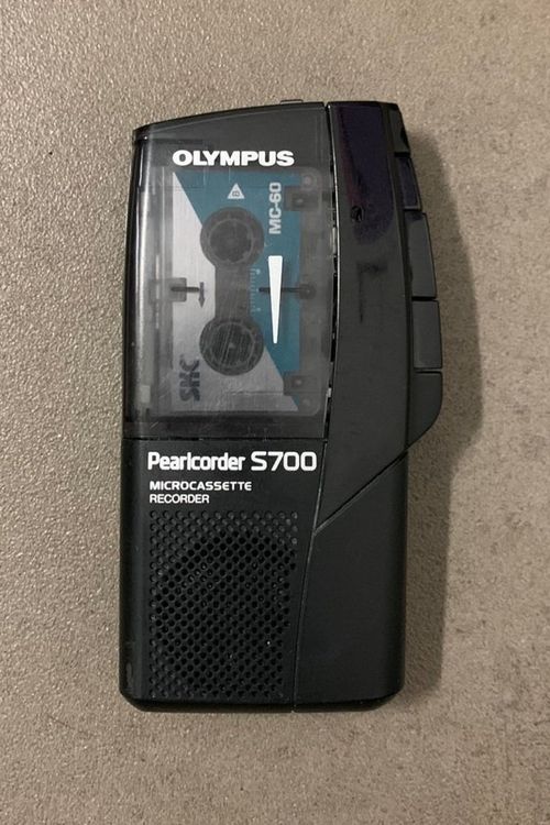 Diktiergerät Olympus Pearlcorder S700 Microcassette Recorder (Gebraucht) in Pratteln für CHF 49. ...