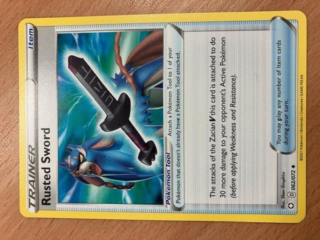 Pokemon Trainer Rusted Sword 062/072 u | Kaufen auf Ricardo