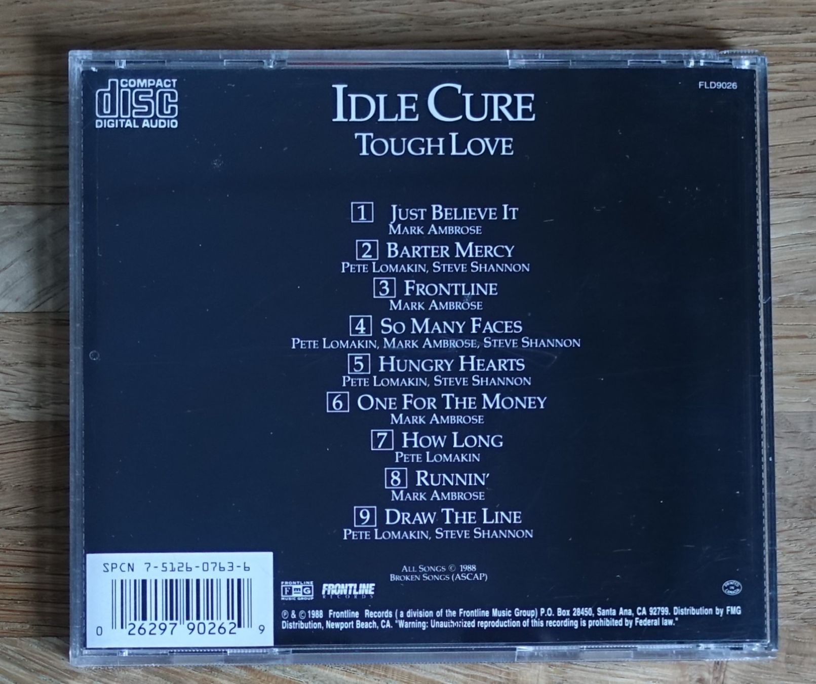 Idle Cure – Tough Love (Christliche Rock Band) - D23 (Gebraucht) in ...