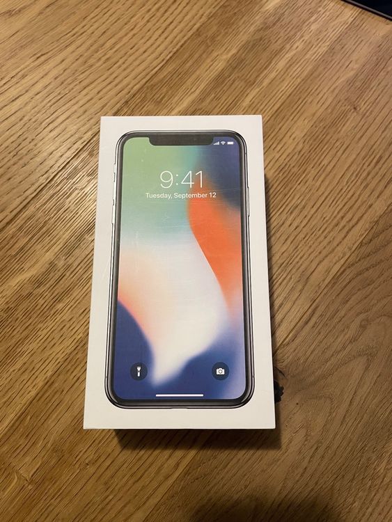 Apple iPhone X original Schachtel, original Verpackung, Box (Gebraucht ...