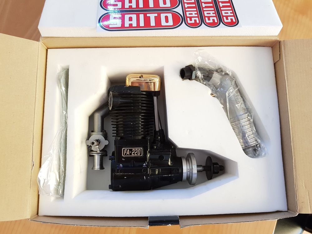 MOTEUR SAITO 220 ZEUS 36cm3 | Kaufen auf Ricardo