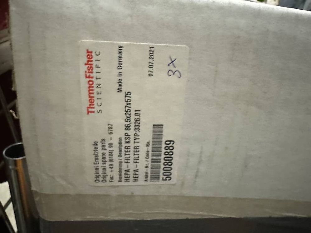 Thermo Scientific HEPA-Filter (D'occasion) à Nebikon pour CHF 150 ...