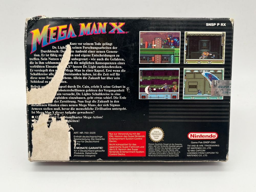 Mega Man X SNES Pal Nintendo Retro Original (Gebraucht) in St. Gallen ...
