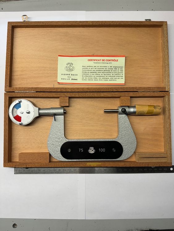 Mikrometer mit Messuhr Etalon 75-100mm (Neu (gemäss Beschreibung)) in ...