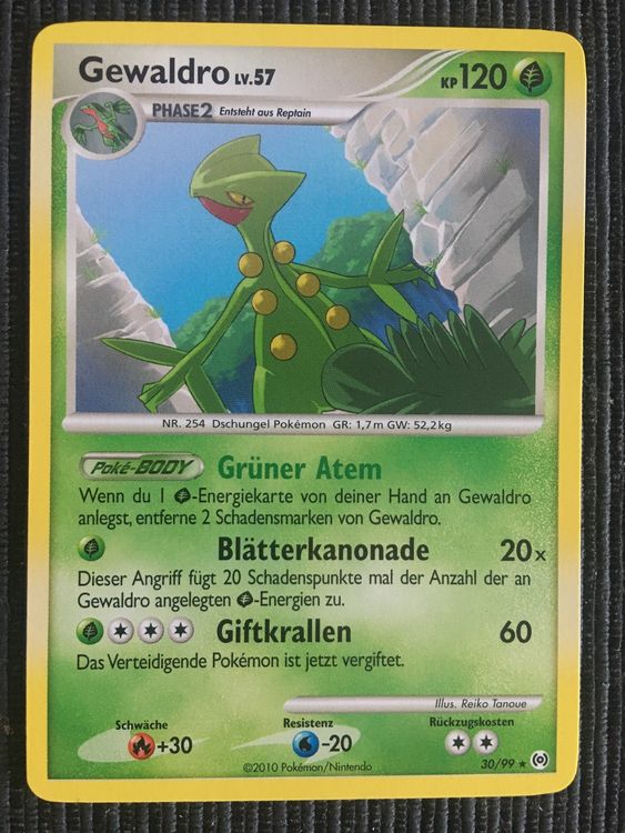 Pokemon Platin Arceus Gewaldro Near Mint Deutsch (Neu (gemäss ...
