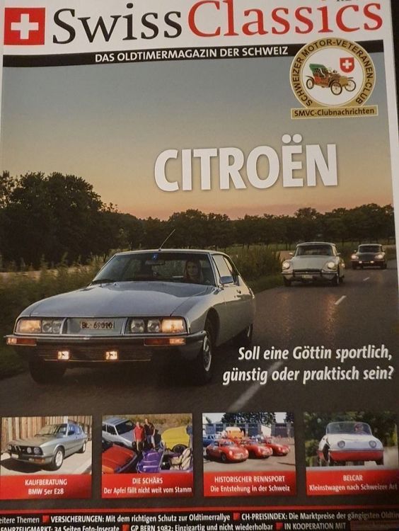 SwissClassics 57 Citroen SM ID 19 DS 21 Break BMW 5er E28 xa (Gebraucht ...
