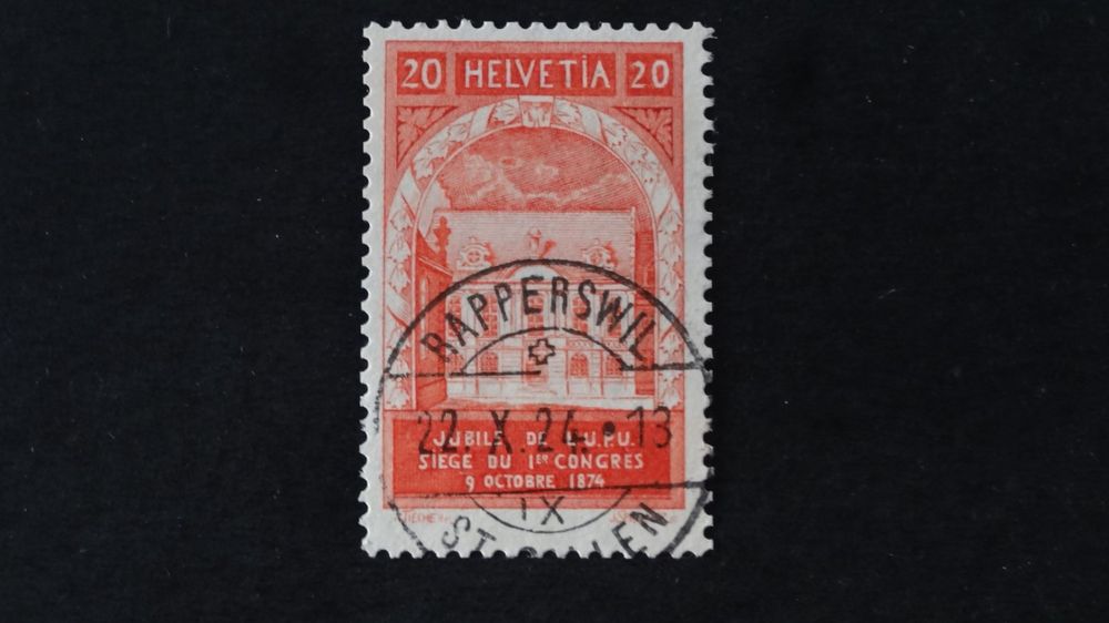 Vollstempel RAPPERSWIL SBK 167 22.X.24 103 (Gebraucht) in Anwil für CHF ...