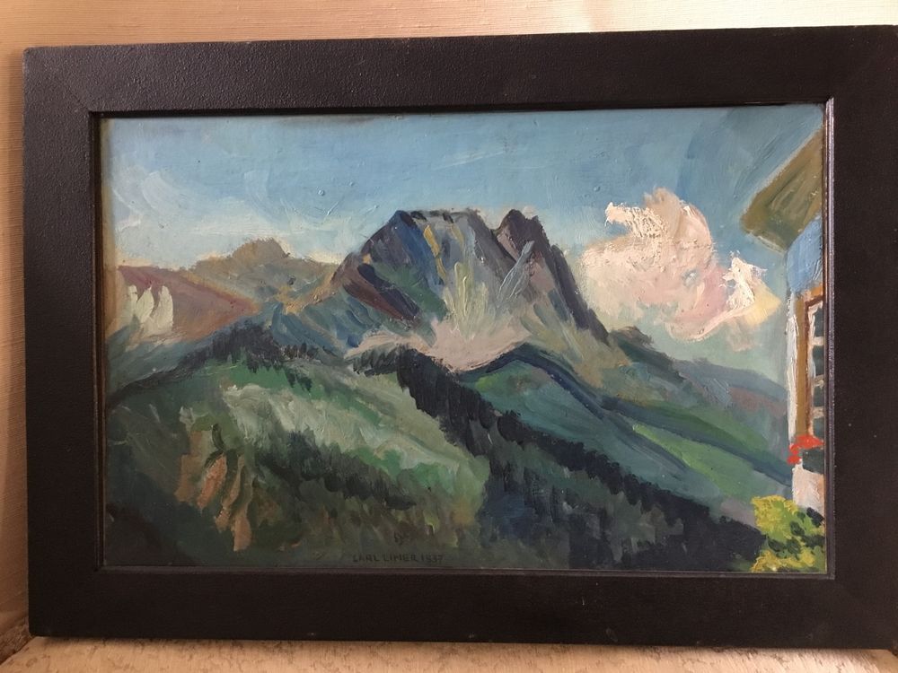 Carl Walter Liner 1914-1997 Blick aus seinem Atelier 1937 !! (Gebraucht ...