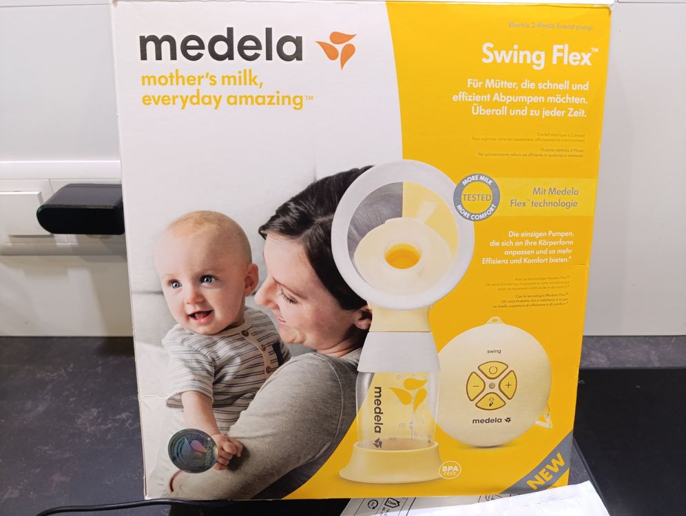 Medela Swing Flex: Elektrische Milchpumpe - Top Zustand! (Gebraucht) in Oberterzen für CHF 10 ...