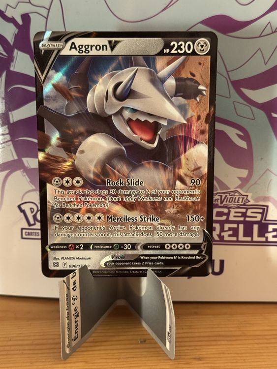 Carte Pokémon Aggron V 096/172 ENG | Kaufen auf Ricardo