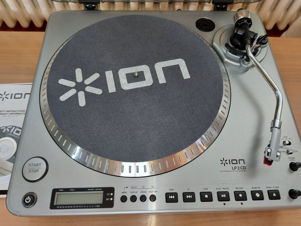 Ion LP2CD, Schallplattenspieler mit Aufnahmefunktion (Gebraucht) in ...