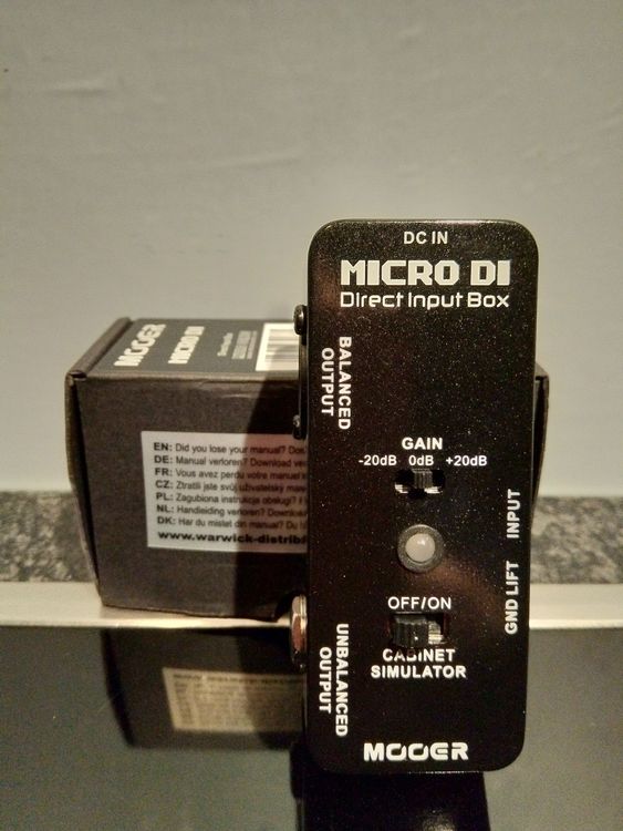 Mooer Micro DI Pedal | Kaufen auf Ricardo