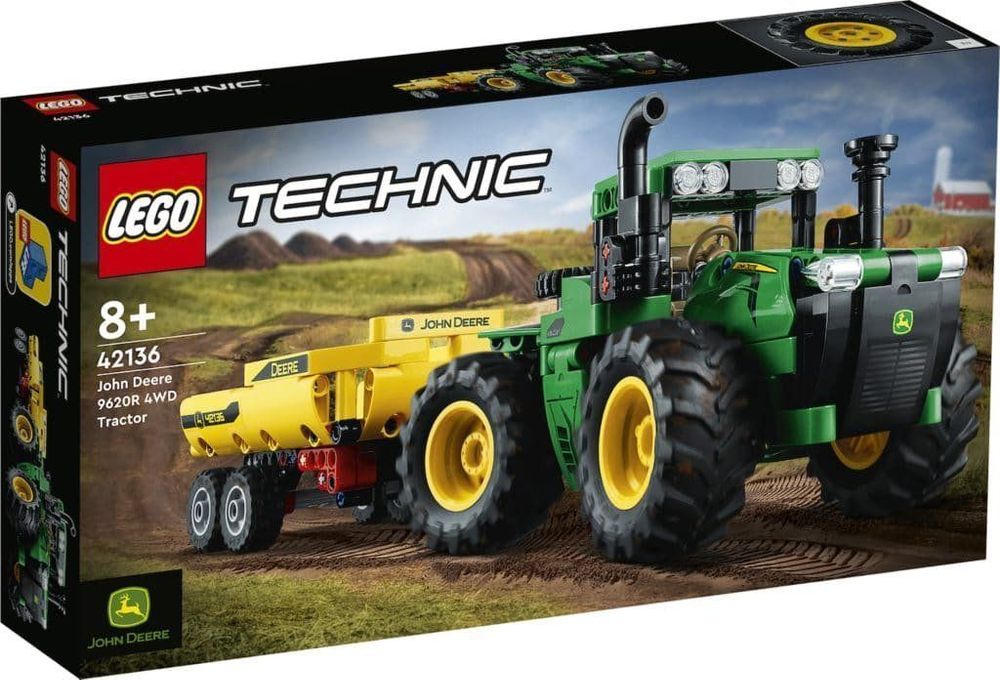 Lego 42136 John Deere 9620R 4WD Traktor | Kaufen auf Ricardo