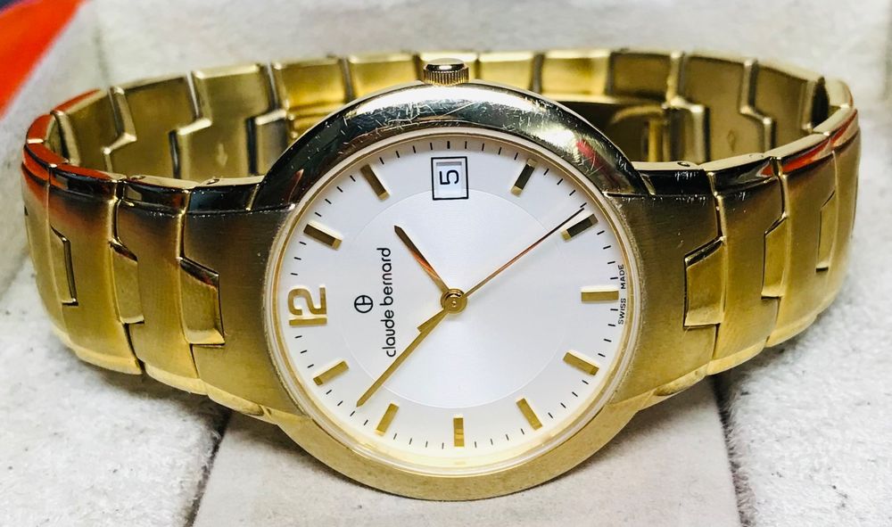 Claude Bernard Herrenuhr Swiss Made Saphir Glas 38 Mm Kaufen Auf Ricardo