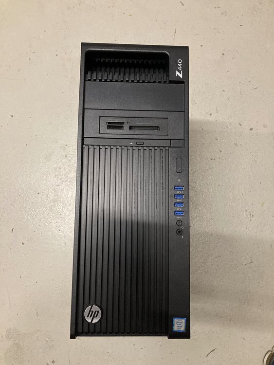 HP Z440 Workstation E5-1630 v4 , 3.70 GHz, 32 GB, GTX 1070 (Gebraucht ...