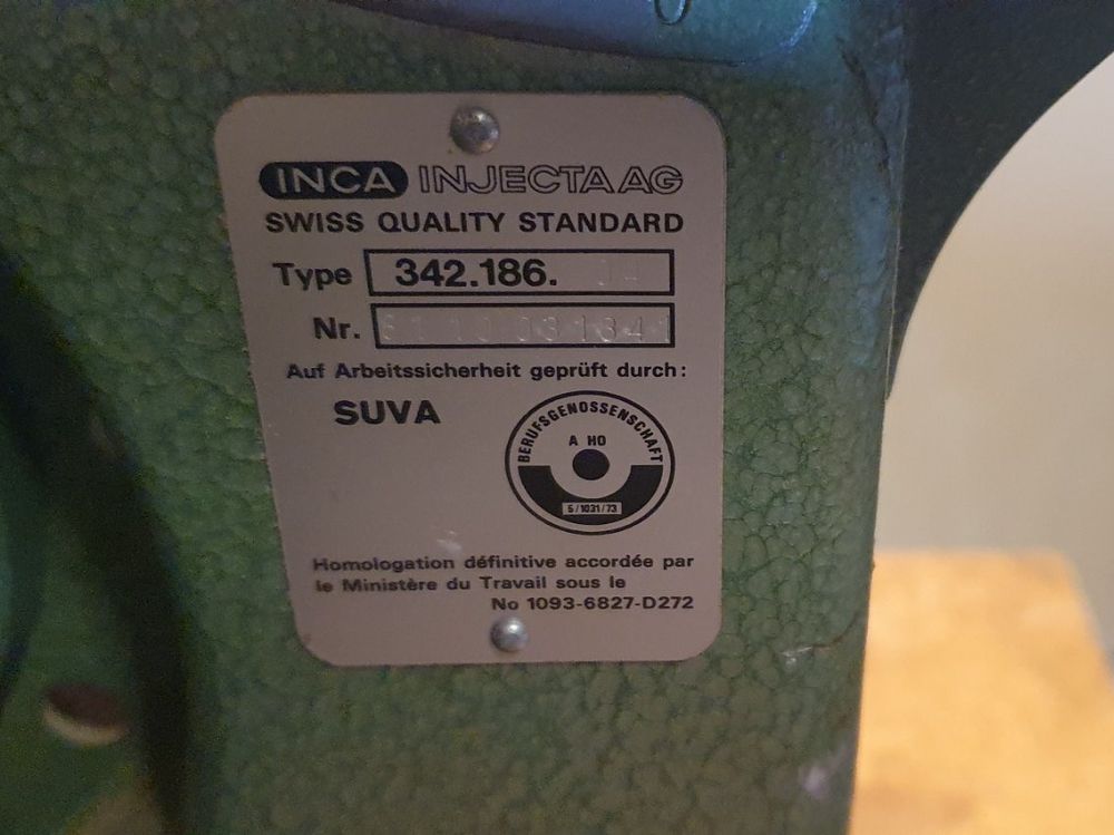 INCA INJECTA AG Bandsäge (Gebraucht) in Appenzell für CHF 340 – nur ...