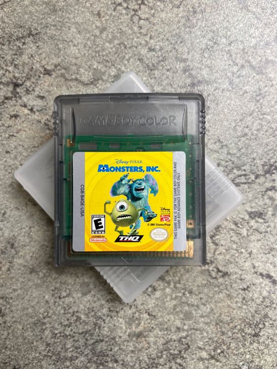 Disney Pixart Monsters Inc - Nintendo Gameboy Color (Gebraucht) in ...