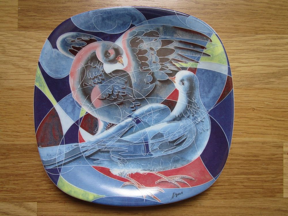Rosenthal Sammlerteller von Hans Erni Friedenstauben | Kaufen auf Ricardo