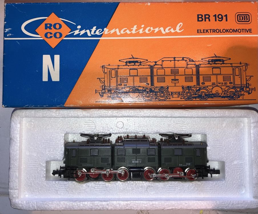 Locomotive électrique ROCO BR 191 DB (Gebraucht) in Dompierre VD für CHF 82 – mit Lieferung auf ...