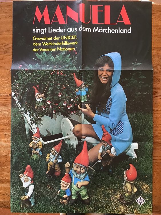 LP Manuela pop schlager giant poster … (Gebraucht) in Fully für CHF 7 ...