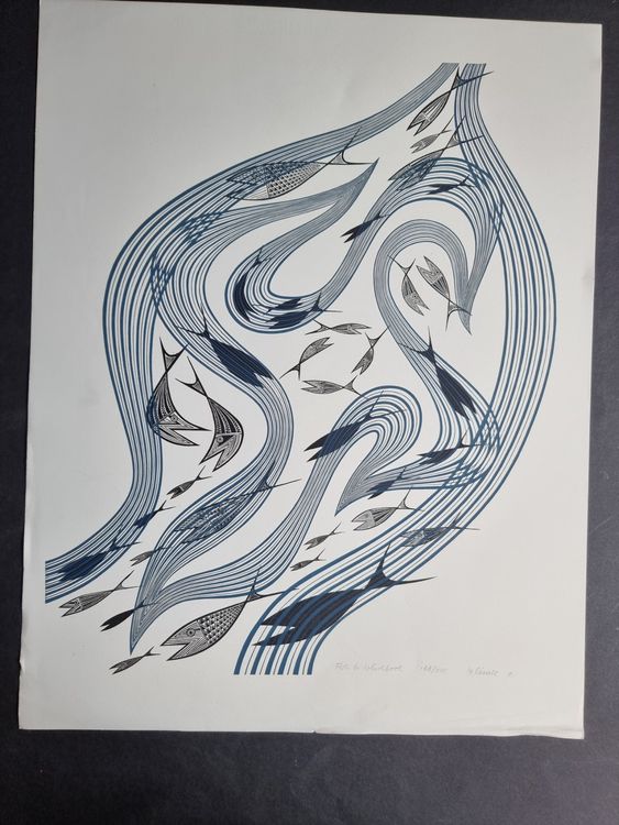 KÜNSTLER ? SERIGRAPHIE SIGNIERT NUMMERIERT (Gebraucht) in Gersau für CHF 18 – mit Lieferung auf ...