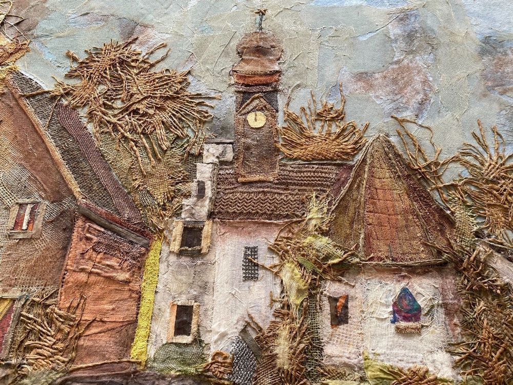 Max Heiland Textilcollage CH (Gebraucht) in St. Gallen für CHF 350 ...