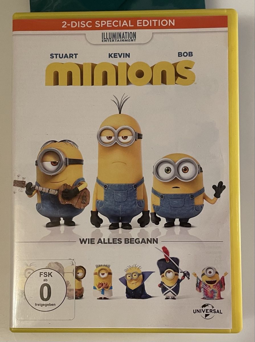 Minions DVD 2-Disc Special Edition - Wie alles begann! (Gebraucht) in ...
