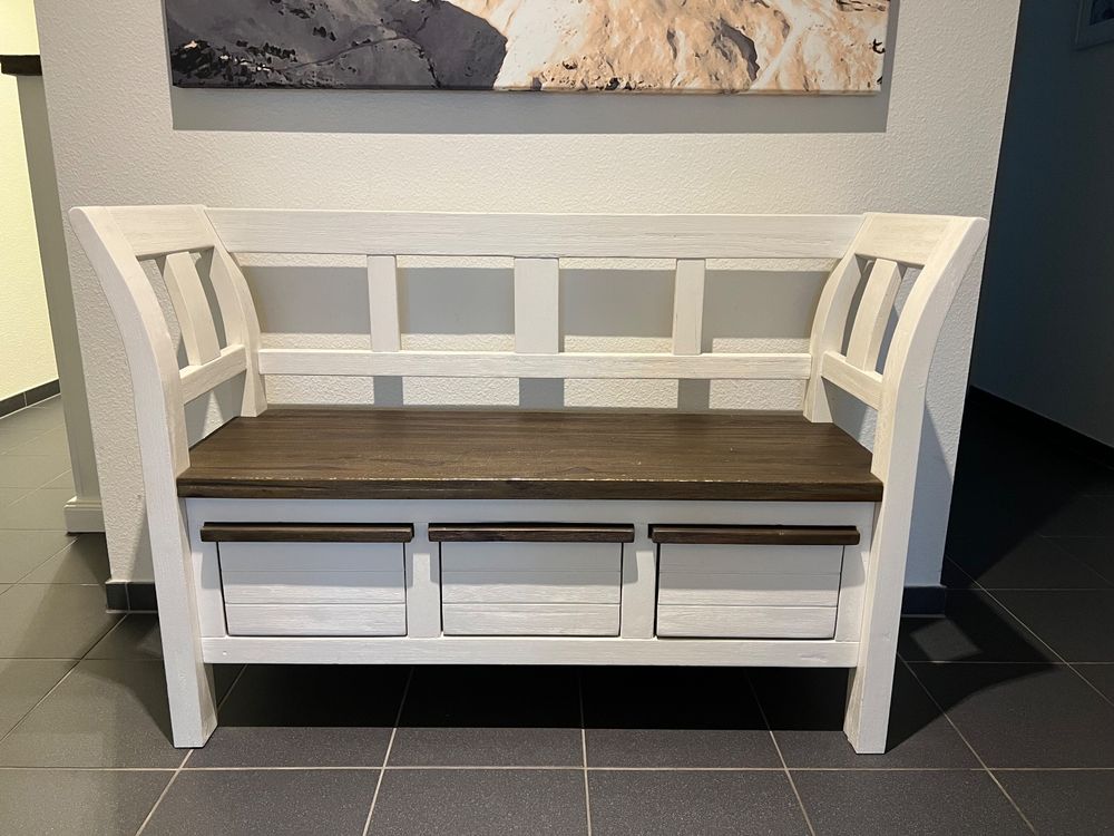 Erstaunlich Sitzbank Flur Landhausstil Fotos