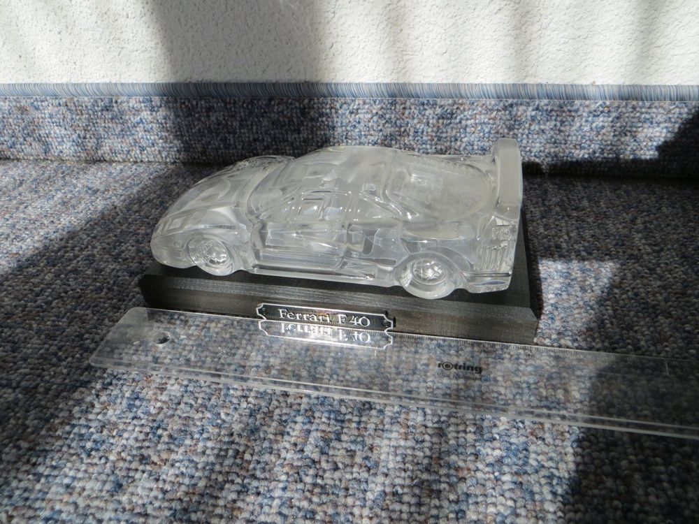 Ferrari F40 Glas-Auto (Modelauto) (Gebraucht) in Widnau für CHF 15 ...
