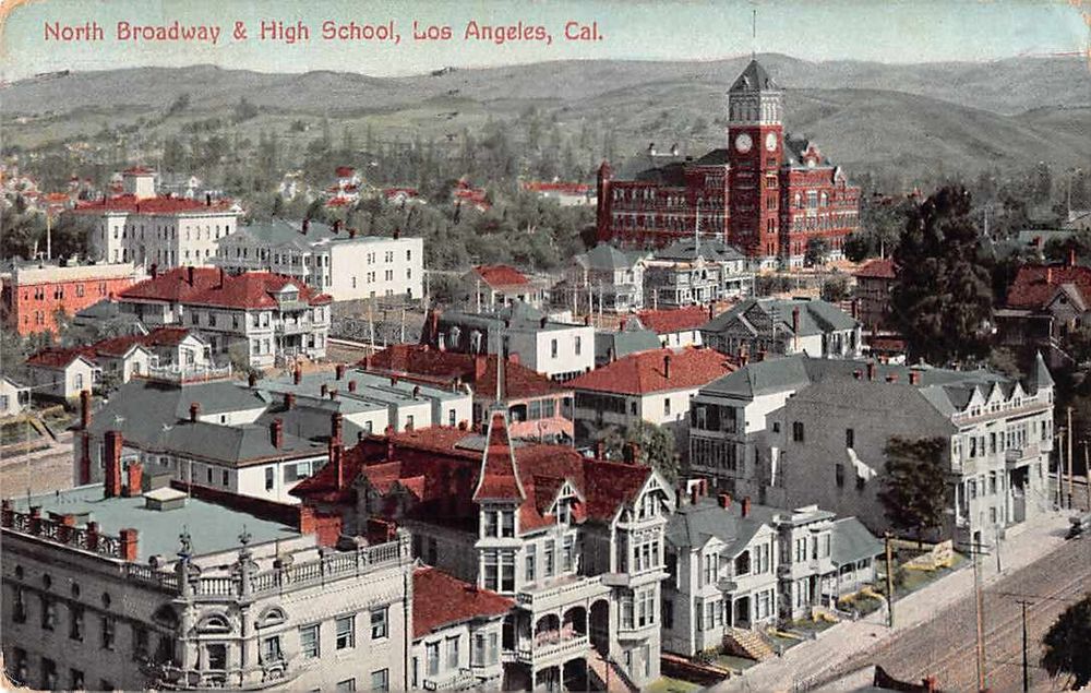Schöne alte Postkarte LOS ANGELES CALIFORNIA 1908 | Kaufen auf Ricardo